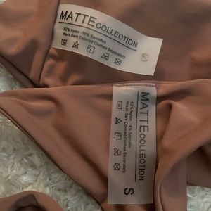 matte swim | Swim | Matte Swim Strapless Mocha Bikini | Poshmark